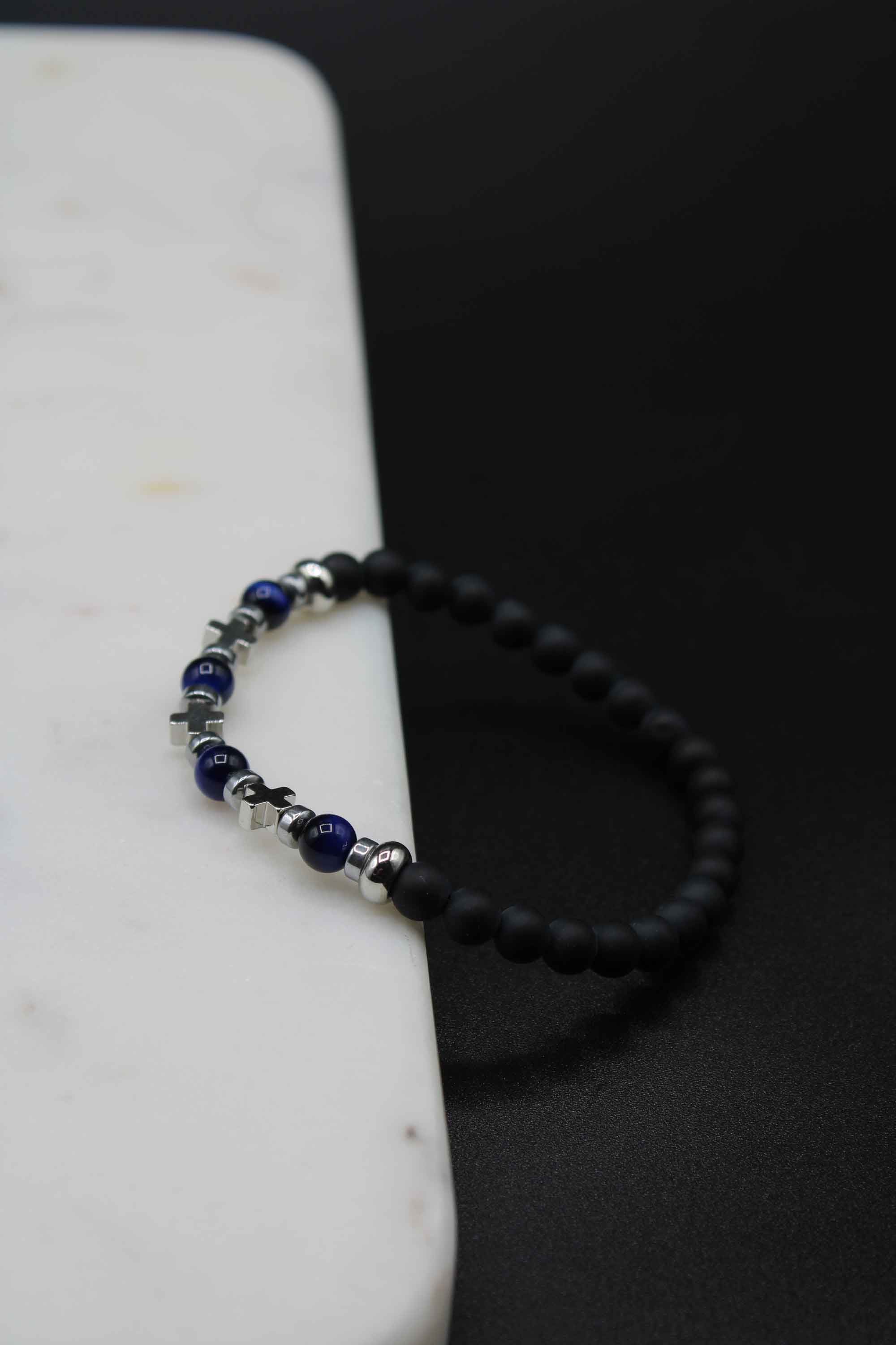 Cross & Cat’s Eye Men’s Bracelets – Rodolfo Lugo Jewels USA