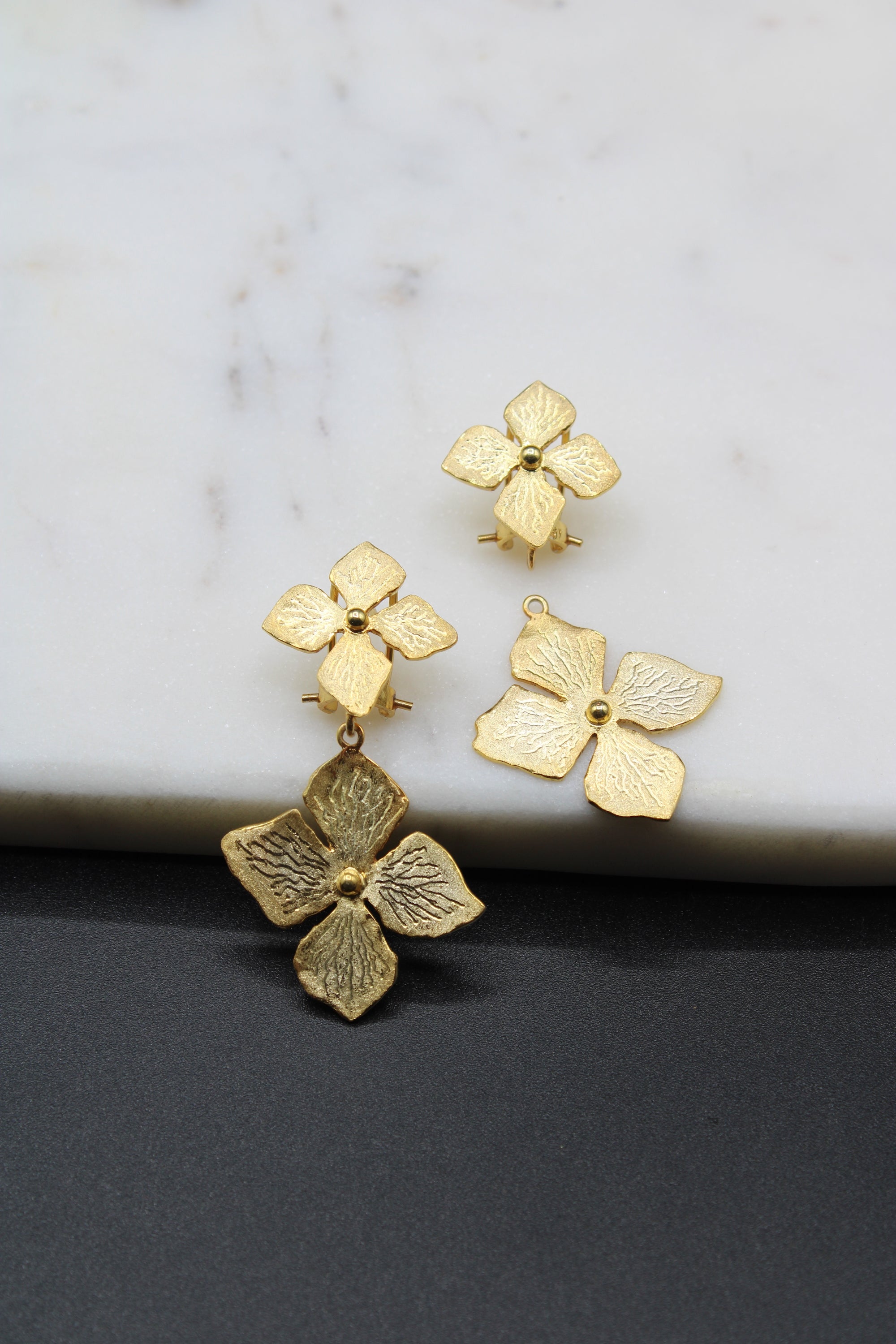 Medium Dangle Hydrangea – Rodolfo Lugo Jewels USA